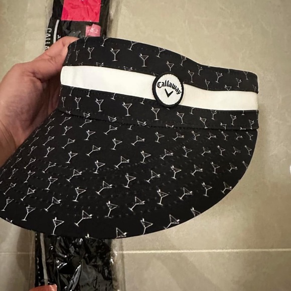 Callaway | Accessories | Callaway Sun Visor And High Socks Set Blk ...